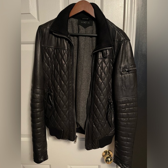 Rogue | Jackets & Coats | Rogue Leather Aviator Style Jacket Size S ...